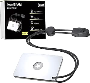 Luca Elf Aid Signal Mirror Survival Military Grade Emergency Mirror ...