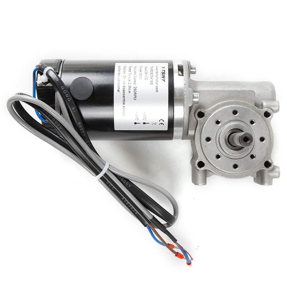 24v Dc Motor 100w 220rpm Dc Dual Signal Worm Gear | Desertcart Israel