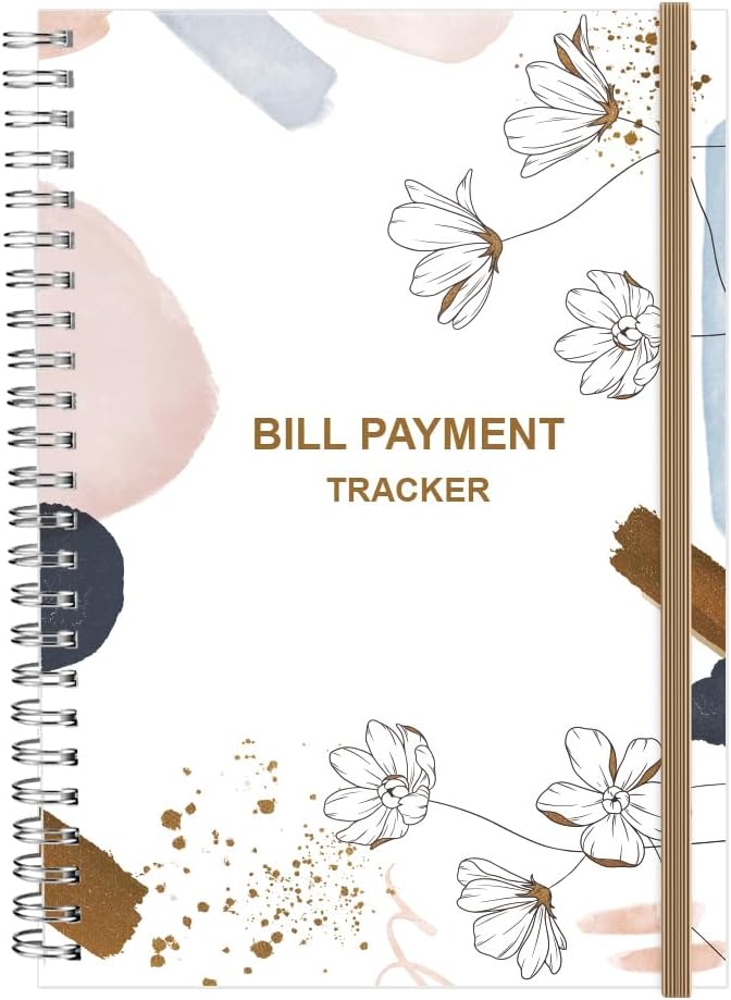 Amazon.com : Bill Payment Tracker - Bill Tracker Notebook, Monthly Bill ...