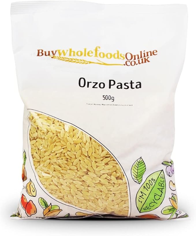 Orzo Pasta 500g (BWFO) : Amazon.co.uk: Grocery
