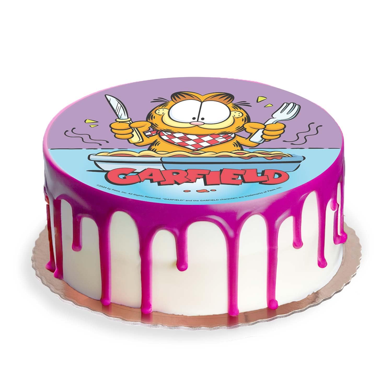 Garfield Spiser Kake