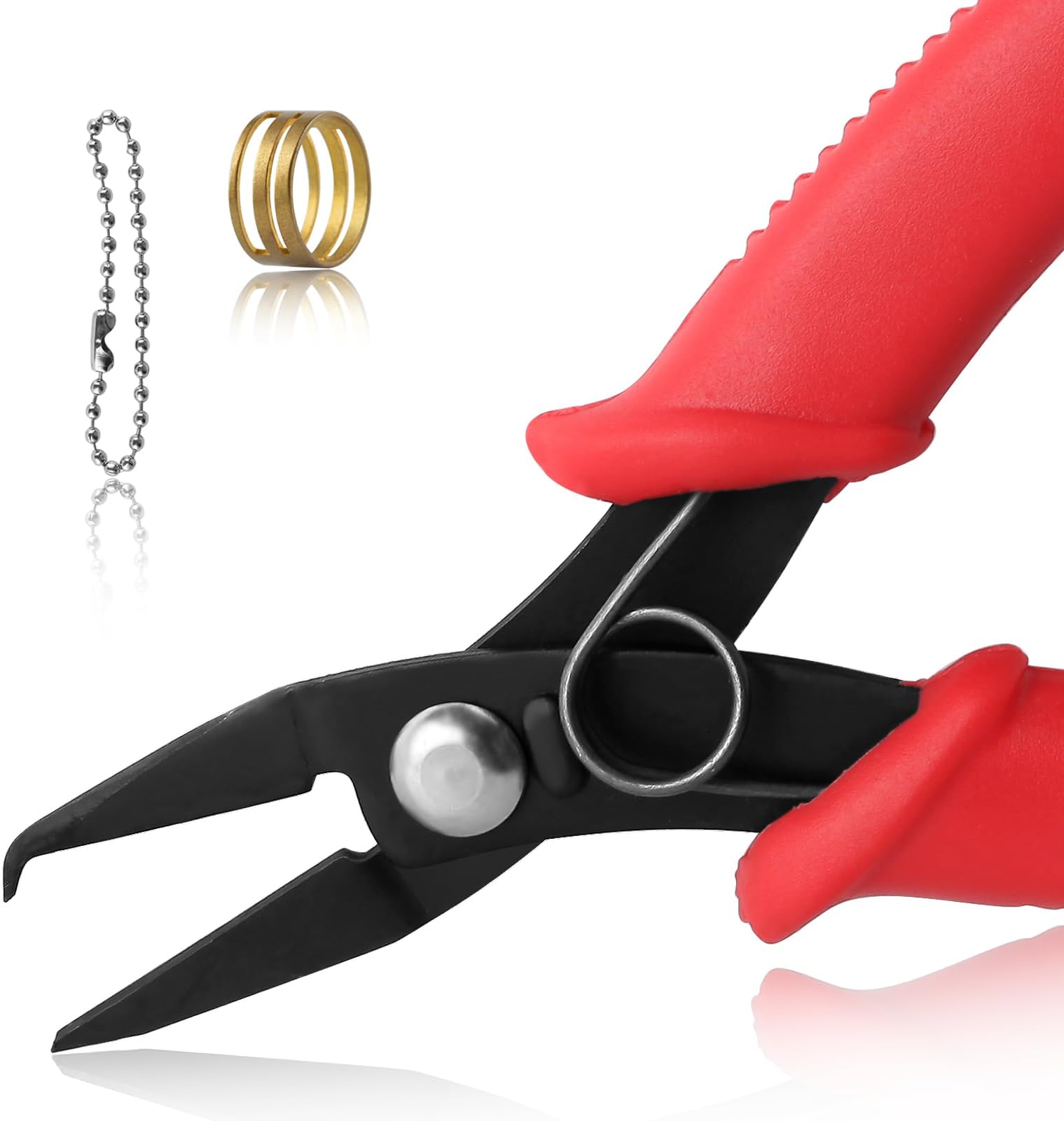 Amazon.com: Split Ring Pliers Jewelry Making Tools Jump Ring Opening ...