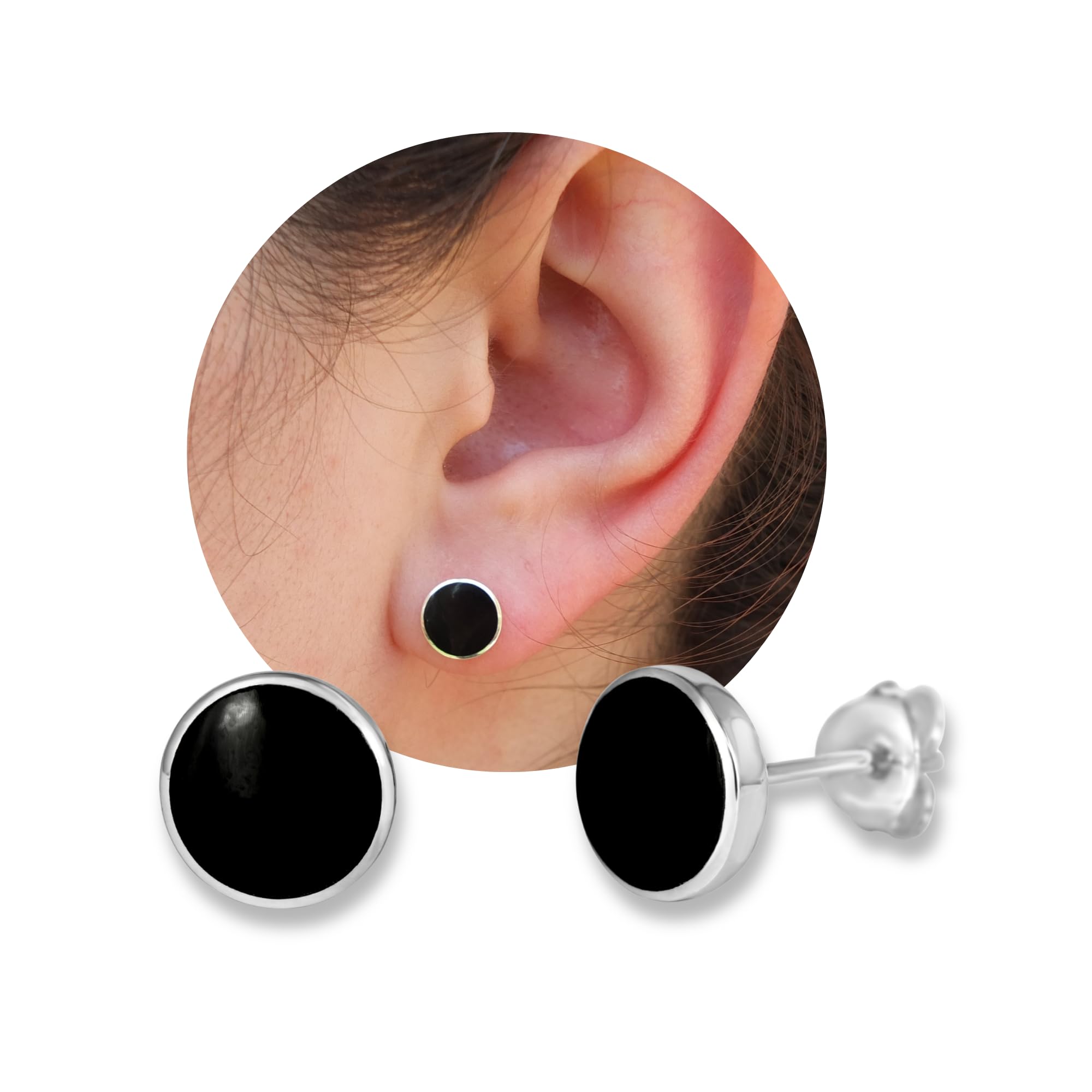 5 Best Black Stud Earrings | Small Studs, Big Impact
