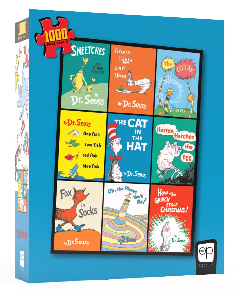 Dr Seuss The Dr Seuss Collection 1000 Piece Jigsaw Puzzle | Desertcart ...