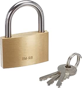 Brass Padlock 38mm - Amazon.com