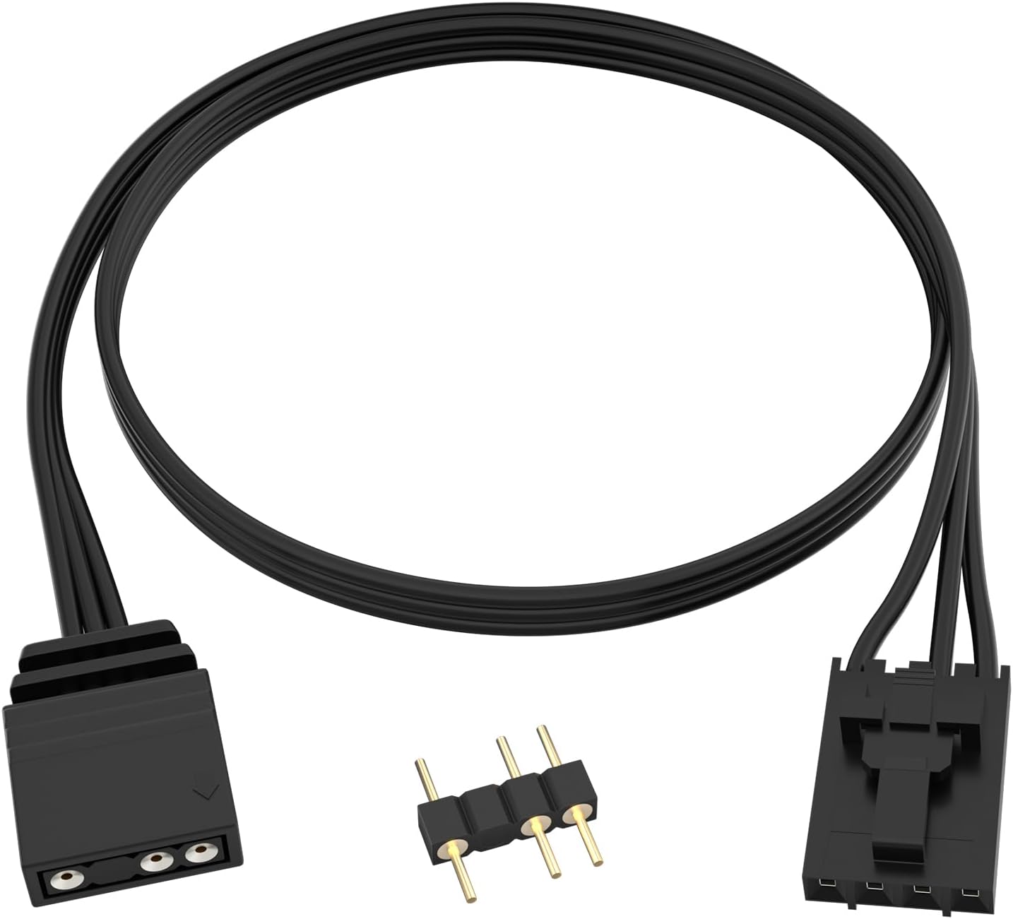 Amazon.com: 4 Pin to 3 Pin RGB Adapter for Corsair RGB HUB, Lighting ...