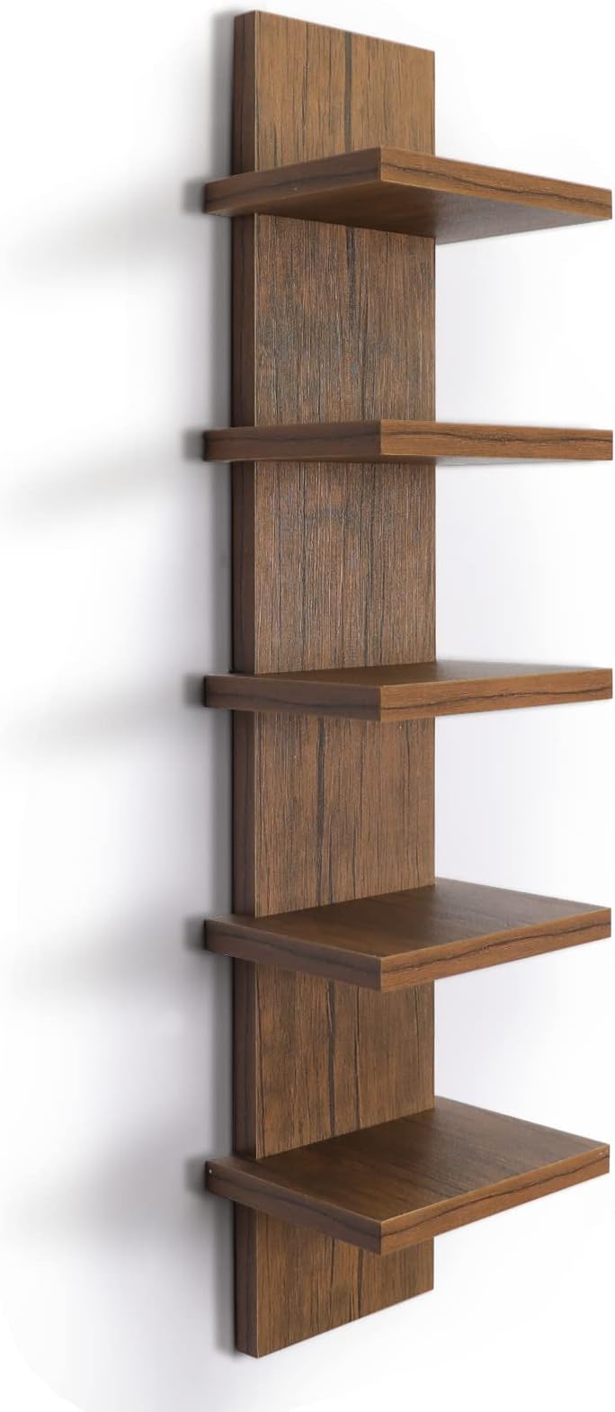 Amazon.com: Homaterial 5 Tier Wall Shelf Unit, Decorative Wall Mount ...