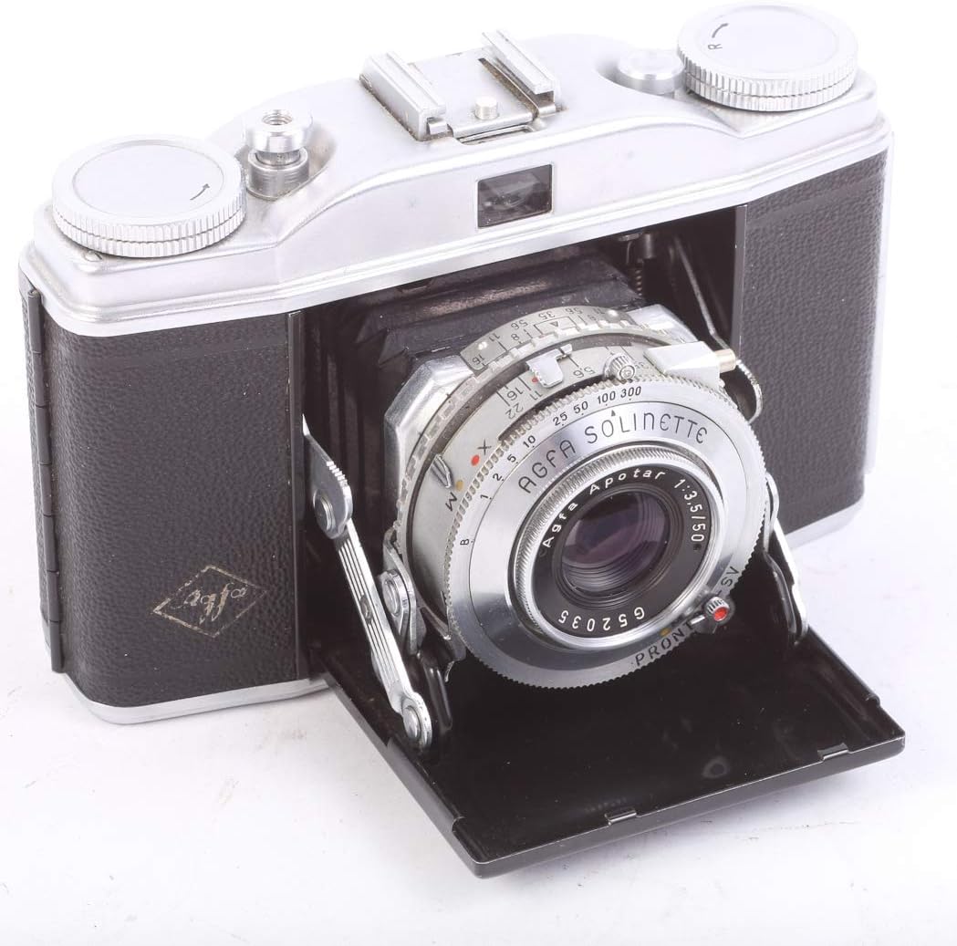 Amazon.com : Art Deco 1950S AGFA SOLINETTE II 35MM VIEWFINDER Camera ...
