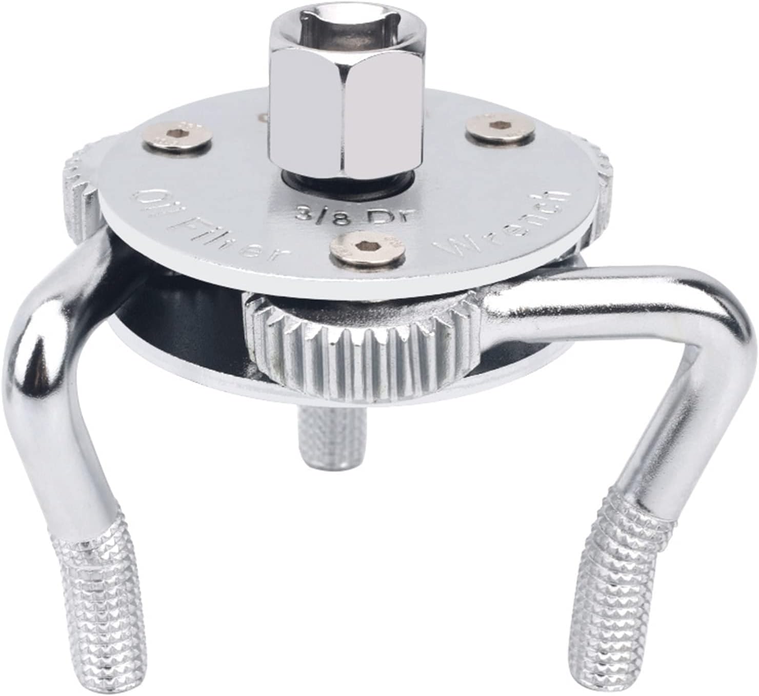 Amazon.com: Universal Oil Filter Wrench 3 Jaw Adjustable Oil Filter Removal Tool for Removing ...