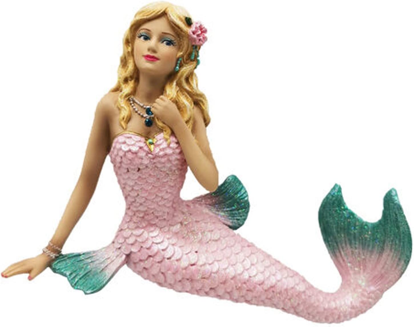Amazon.com: December Diamonds Miss Jolly Mermaid Ornament : Home & Kitchen