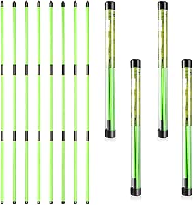 Amazon.com : Liliful 8 Pcs 48 Inch Golf Alignment Stick Golf Alignment ...