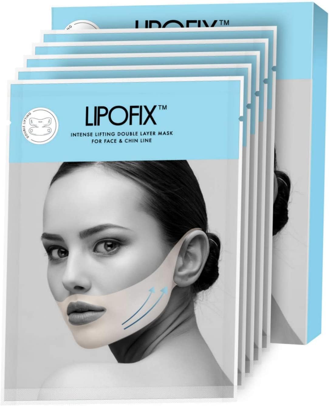 Lipofix Masque Facial Raffermissant - Thé Vert et Collagène pour Double ...