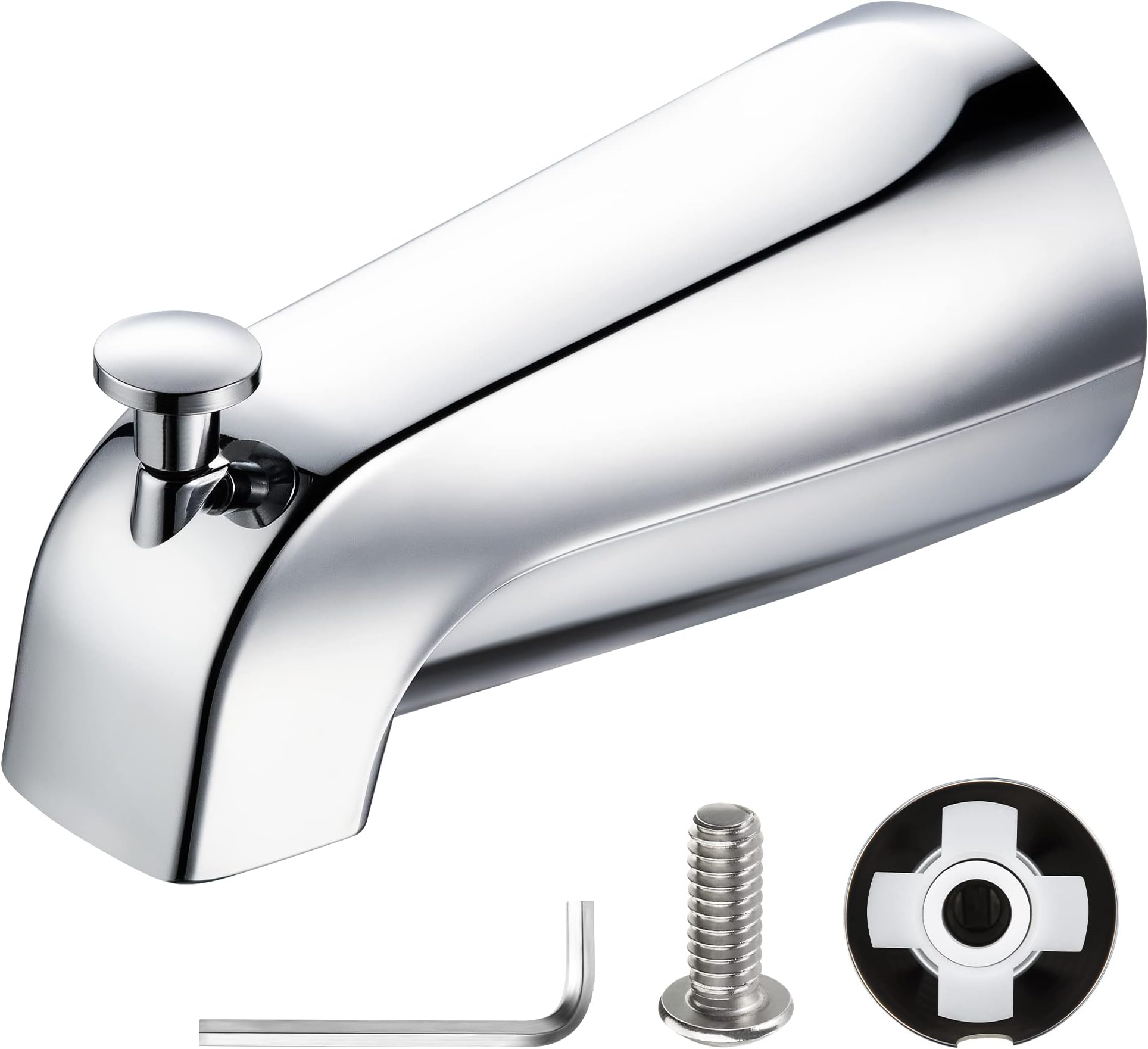 Moen 3931 Replacement 5.5-Inch Tub Diverter Spout with 1/2-Inch Slip ...
