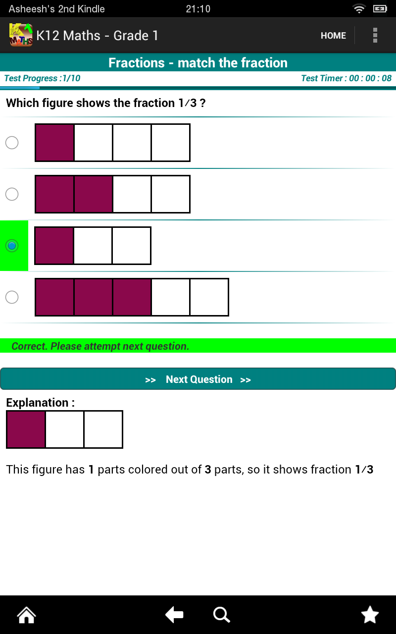 K12 Maths - Grade 1 - App on the Amazon Appstore