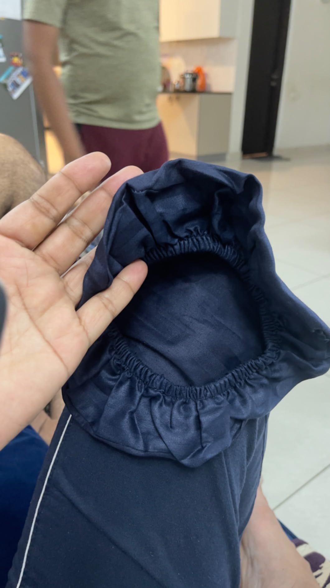 TRANCE Cotton Washable & Reusable Head Cap | Multipurpose Head Cover ...