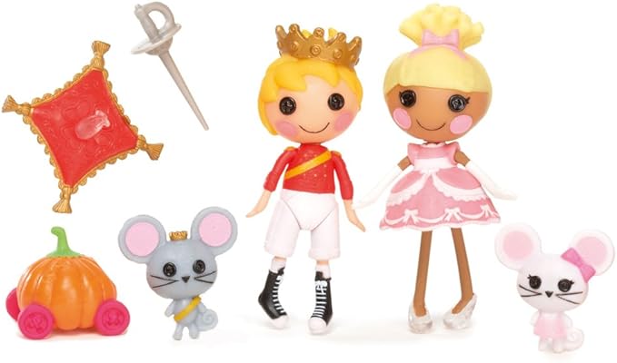 Amazon.es: Lalaloopsy 510253 - Prince Handsome & Cinder Slippers ...