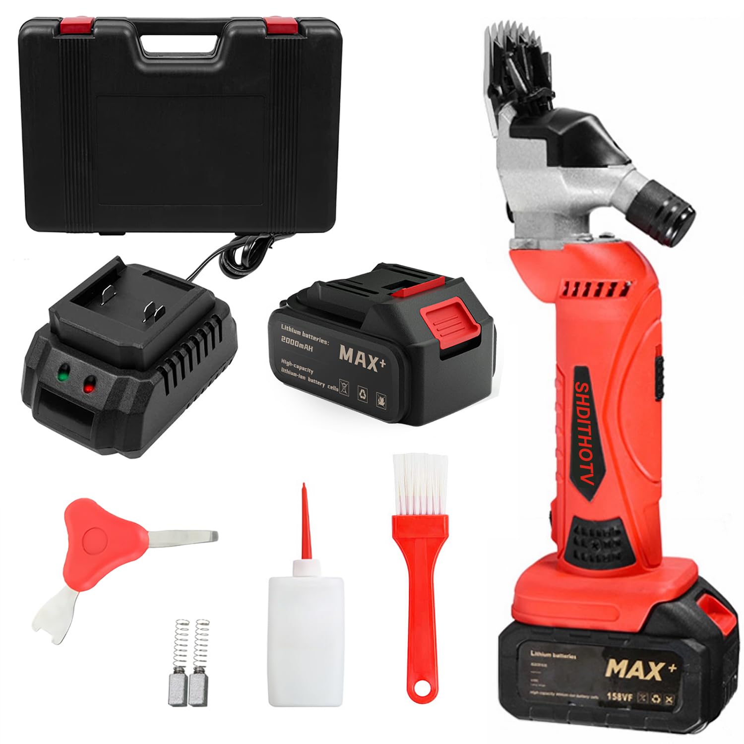 Cordless Electric Sheep Shears,Professional Sheep Shearing Clippers ...