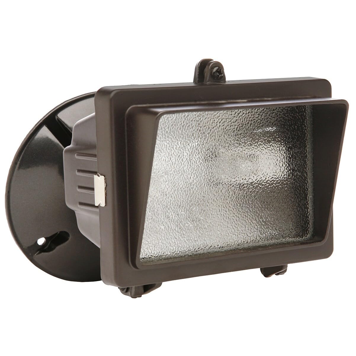 Designers Edge L-56BR 150-Watt Mini Halogen Floodlight, Bronze - Flood ...