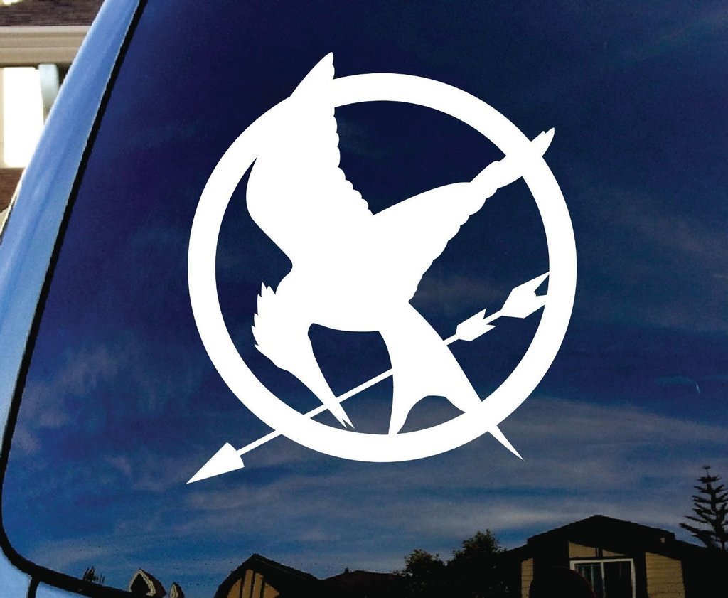 Amazon.com - Mockingjay Hunger Games Car Window Vinyl Decal Sticker 4 ...