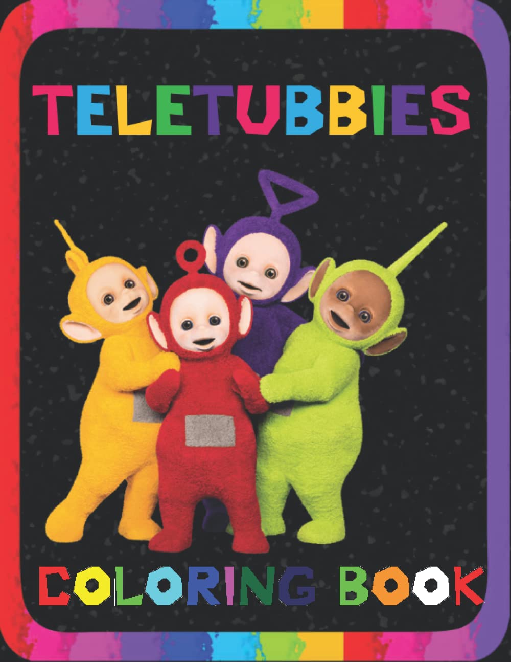 Teletubbies Coloring Book 30 Giant Fun Pages With Premium Outline ...