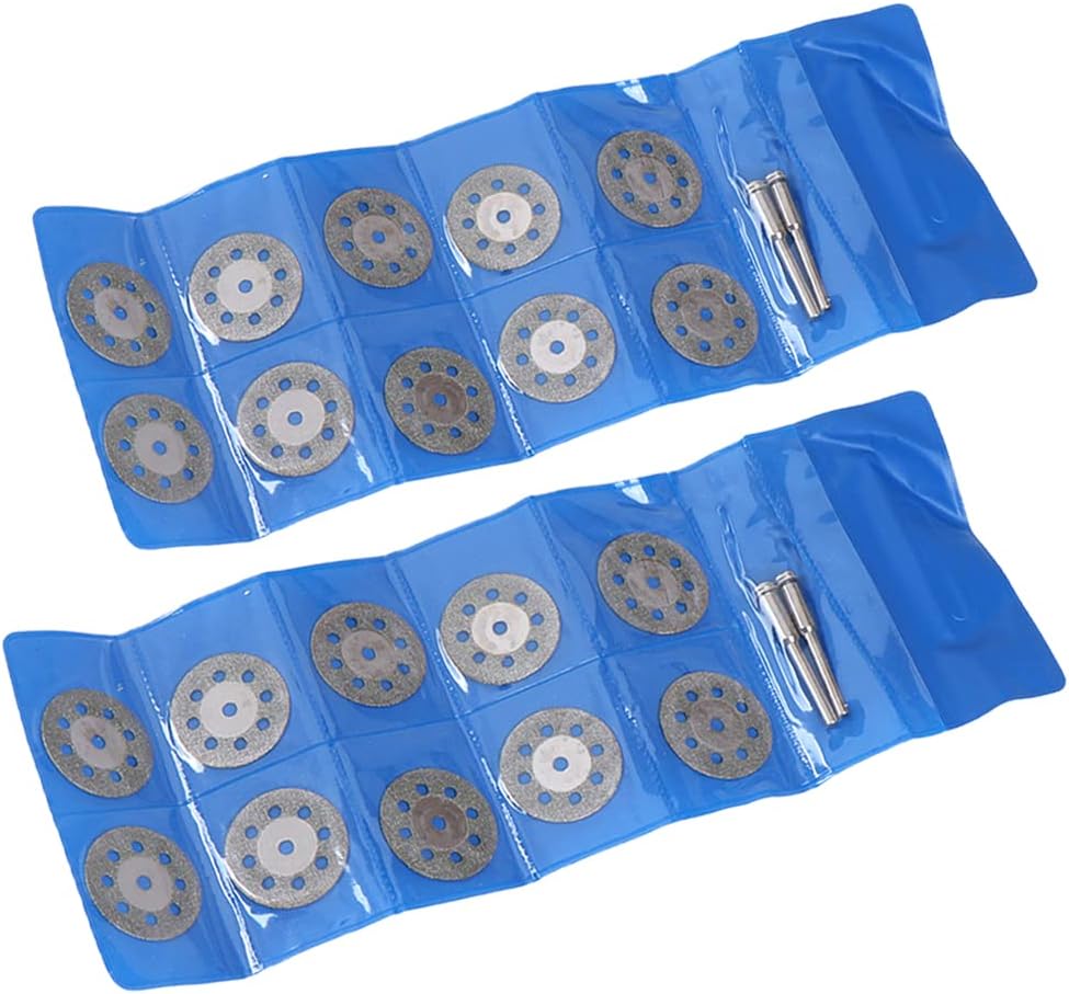 Toolzone 50mm Diamond Coated Mini Cutting Disc Wheel Hobby Drill ...