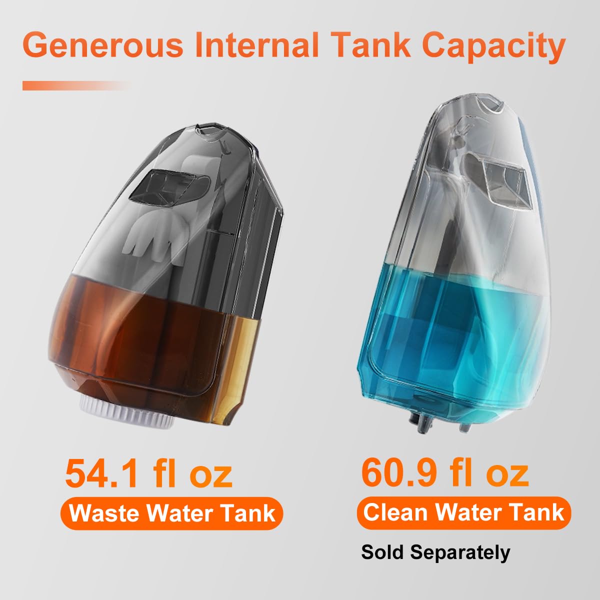 Snapklik.com : One Piece Replacement Waste Water Tank Assembly For ...
