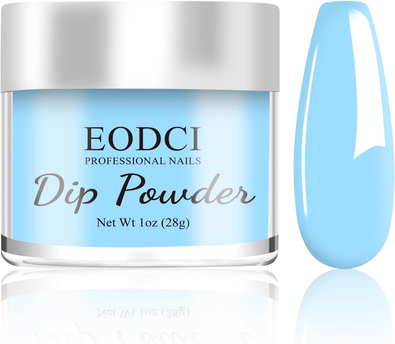 Amazon.com: 1 Oz/28g Sky Blue Dip Powder, Nail Dipping Powder French ...