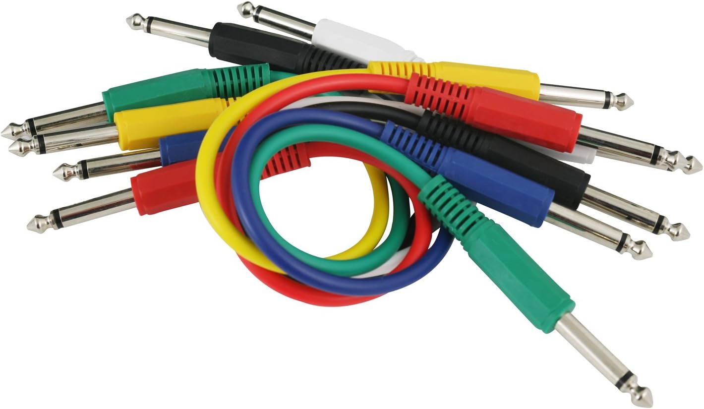 Amazon.com: Peavey Color-Coded Patch Cable (6 Pack) : Musical Instruments