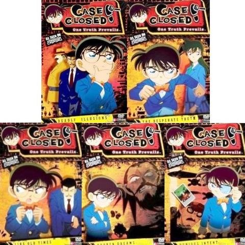 Amazon.com: Case Closed Complete Season 4 Fourth 4th Season DVD Bundle ...