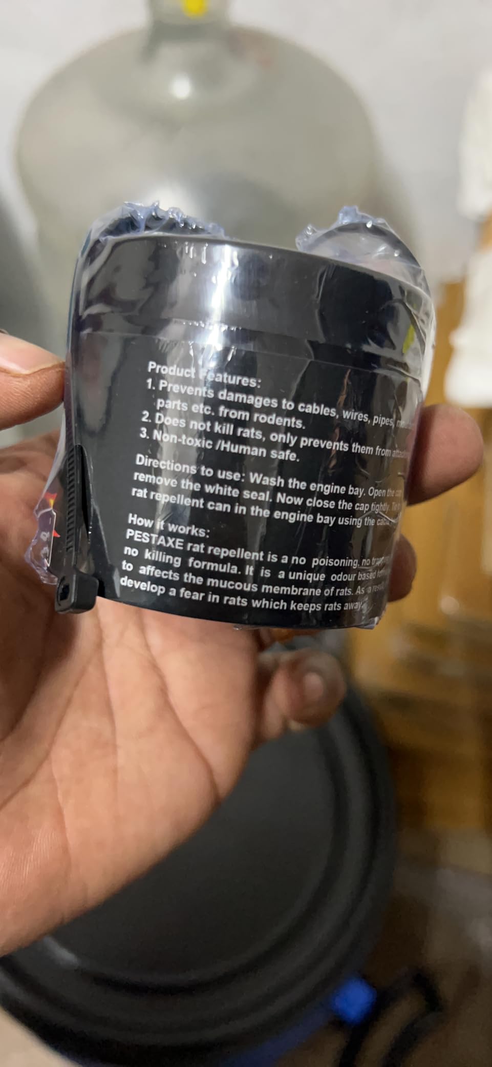 PESTAXE Rat Guard | Non-Toxic And Non-Poison | Rodent Repellent Cake ...