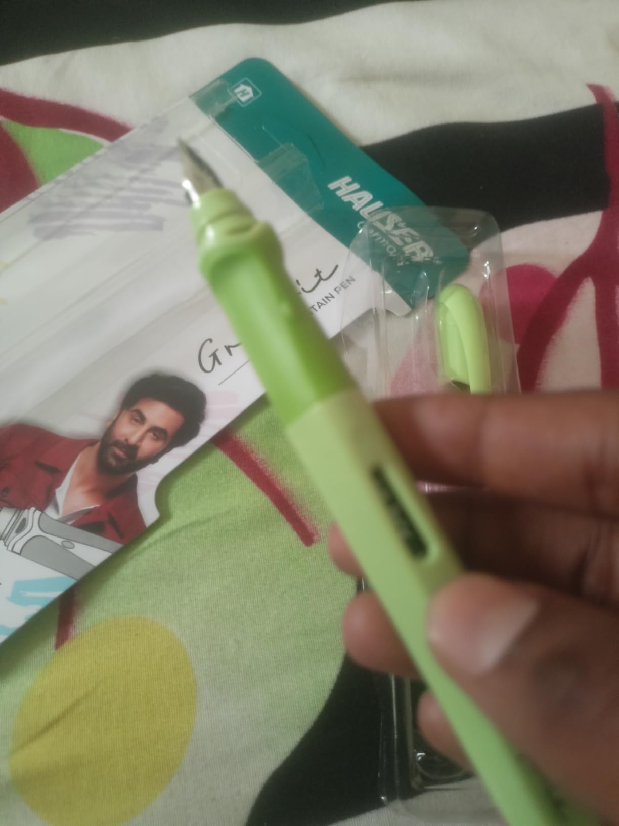 Hauser Inx Grip-it Fountain Pen | Ergonomically Aesthetic Designed for ...