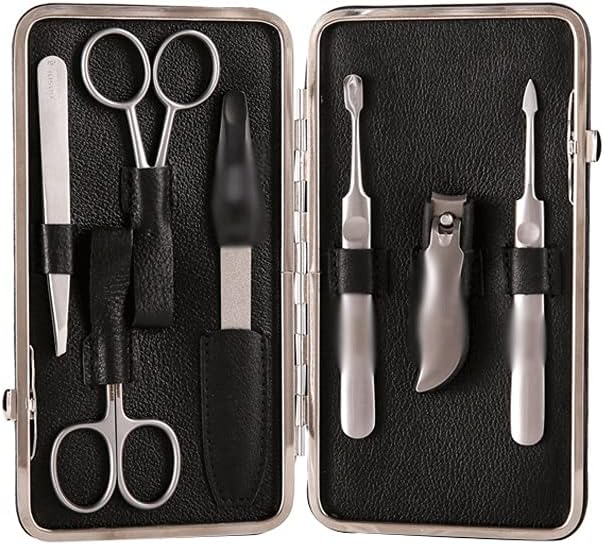 Amazon.com: Nail Care Kit Nail Care Kit Manicure Grooming Set 7 PCS ...