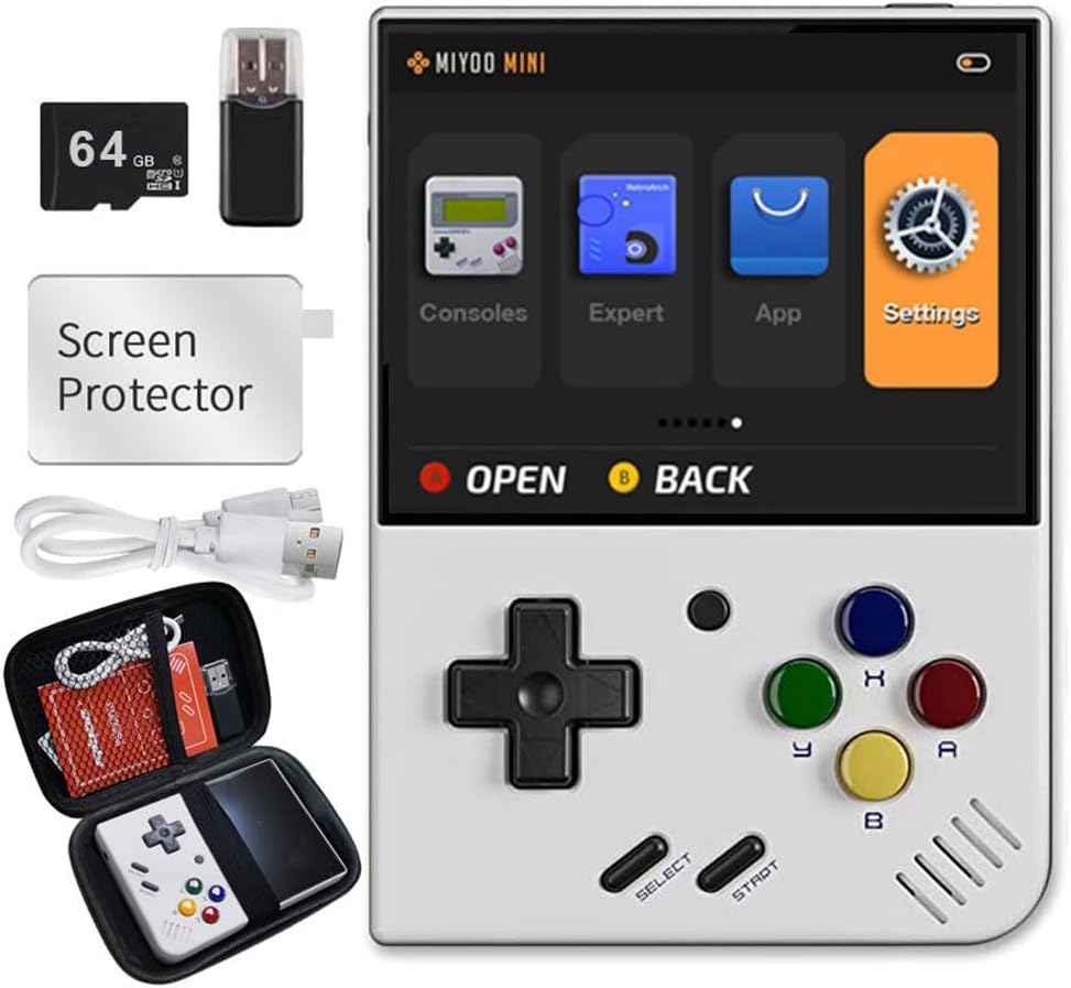 Buy Miyoo Mini Plus Portable Game Console - 3.5 Inch Retro Handheld ...