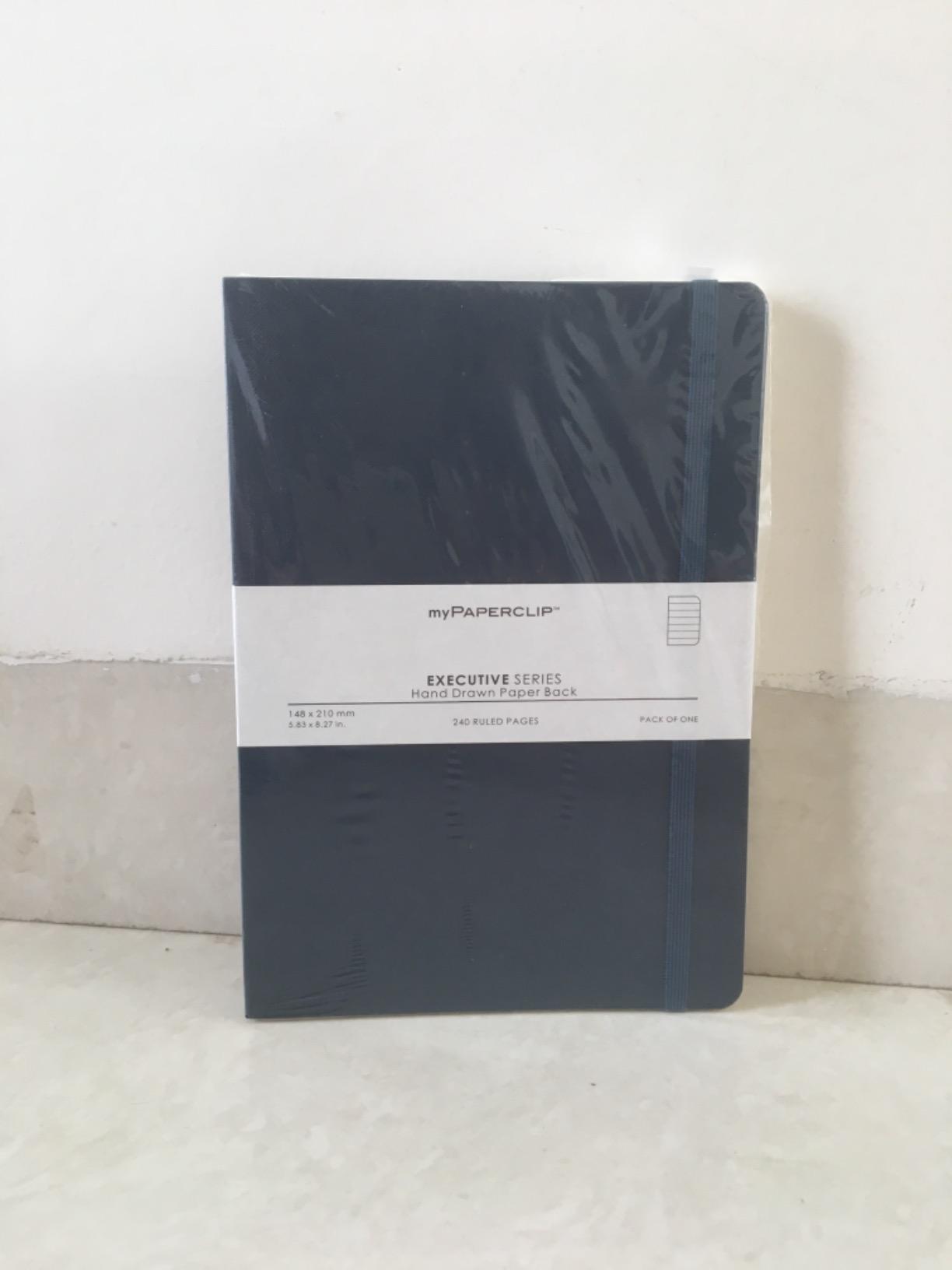 myPAPERCLIP Executive Series Notebook | Section Thread Bound with Hand ...