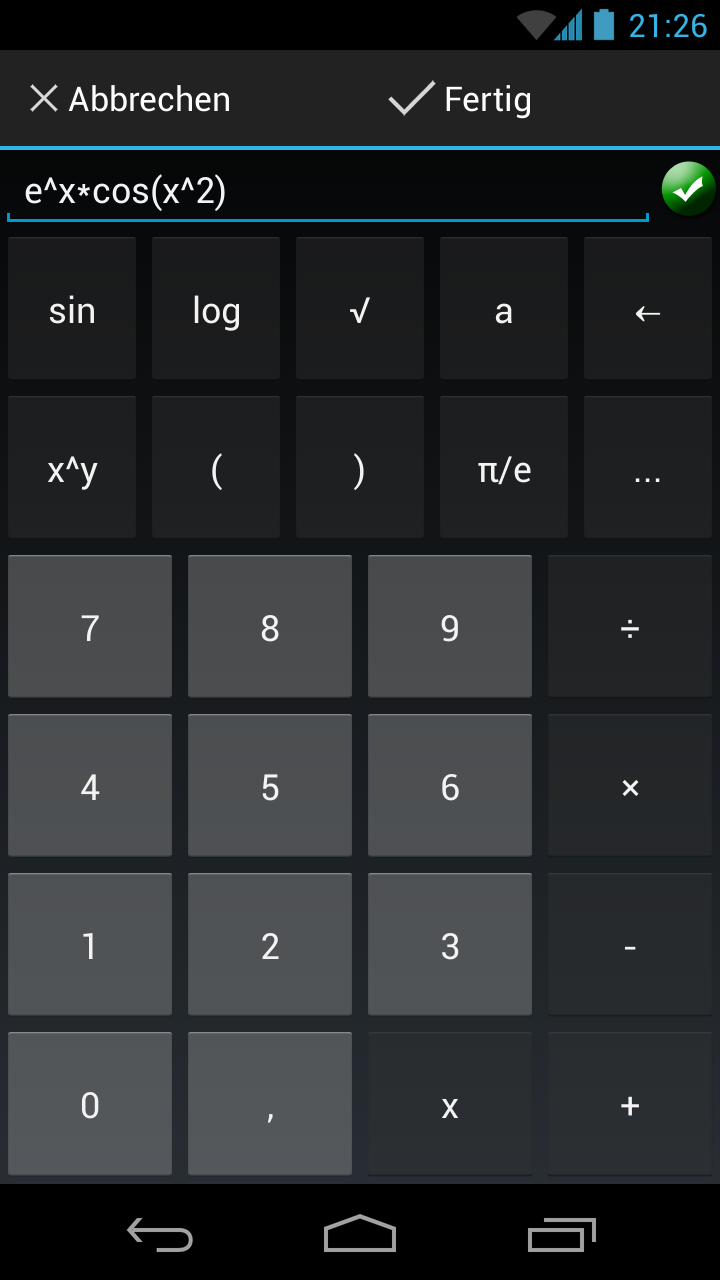 Graph Lite - function plotter - App on Amazon Appstore