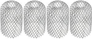 Amazon.com: TEMKIN 4pcs Roof Gutter Guard Filters 2 to 4 Inches Expand ...