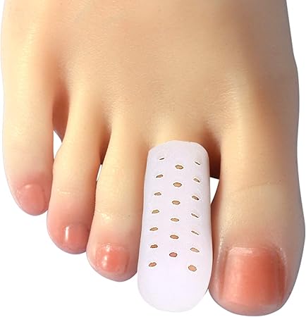 Amazon.com: Gel Toe Cap, 10 Pcs Breathable Toe Protector Toe Cover ...