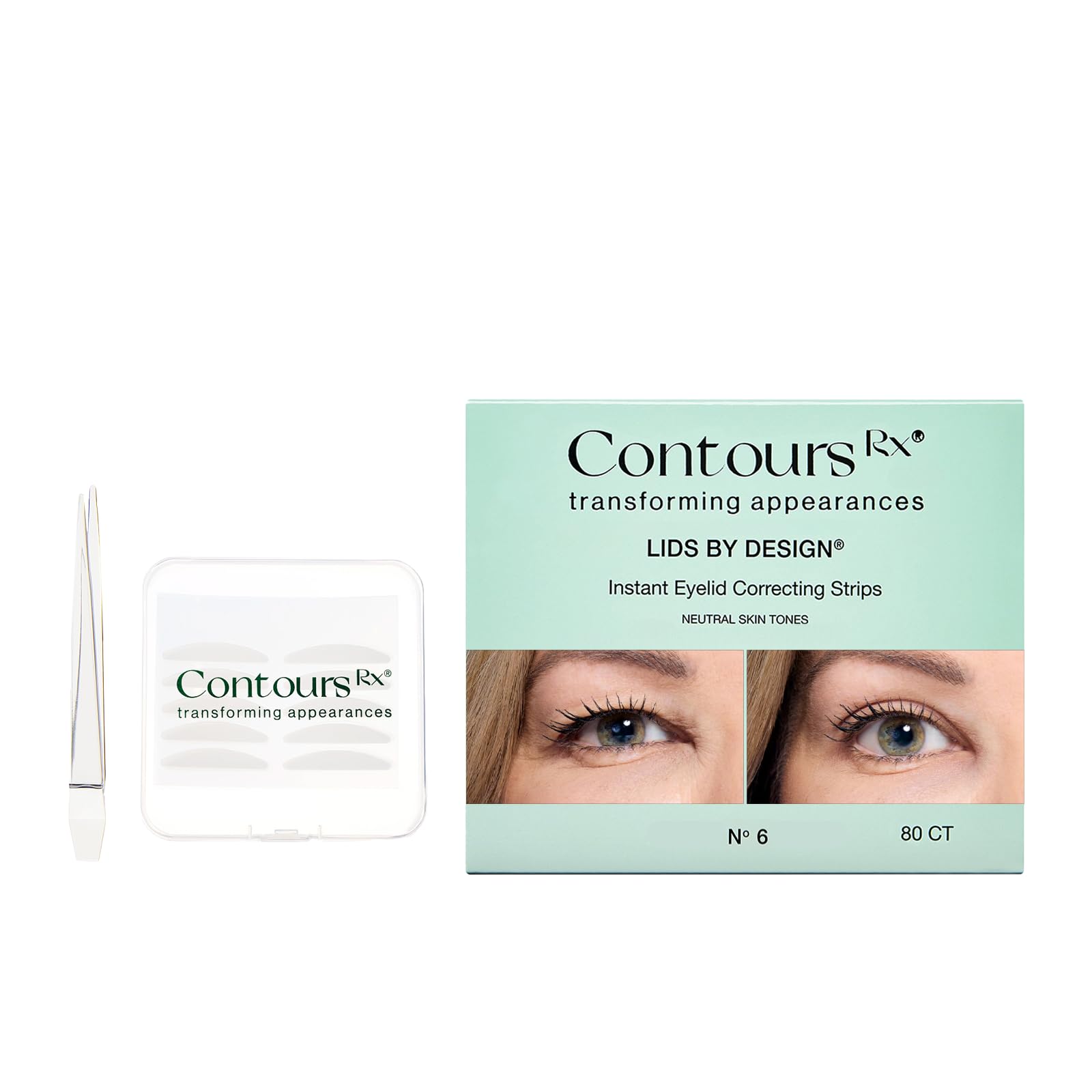 Contours Rx Lids by Design Eyelid Lift Strips - Eye Lift without ...