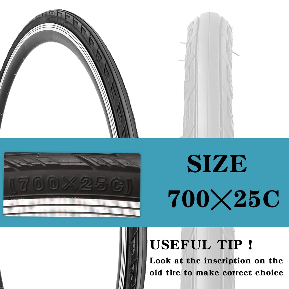 Snapklik.com : 700x25C Road Bike Tires