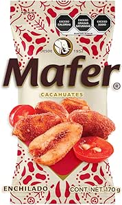 Mafer Premium Mexicano Peanuts con Chilli, Enchilado Clasico.1 Bolsa ...