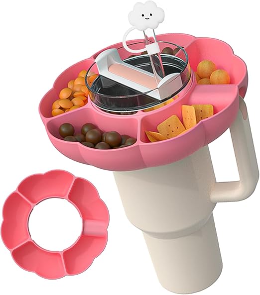 Amazon.com: Charlux Snack Tray for Stanley Cup 30 oz with Handle ...
