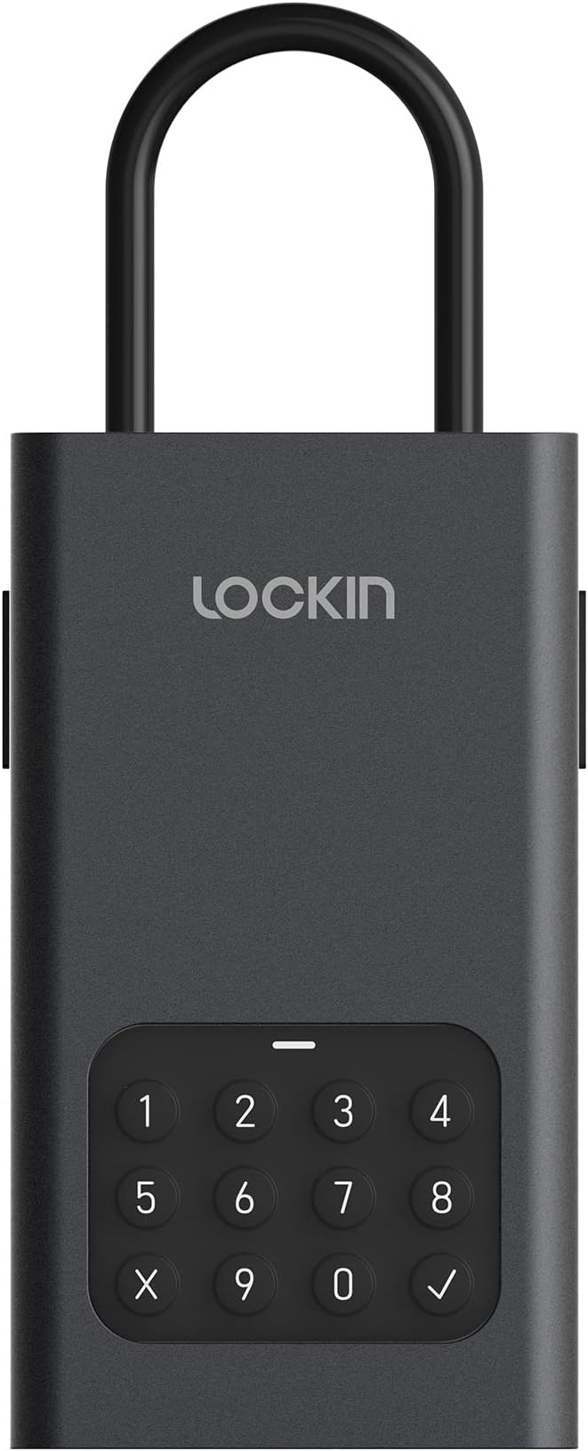 Lockin Lock Box Upgrade Wireless Smart Lockbox for House Key Outdoor ...