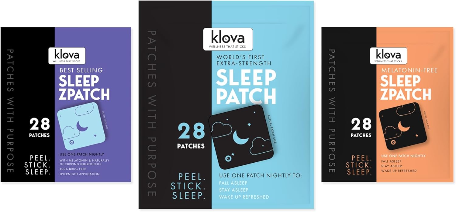 Amazon.com: Klova Deep Sleep Patches - Falling Asleep Faster, Staying Asleep Longer ...