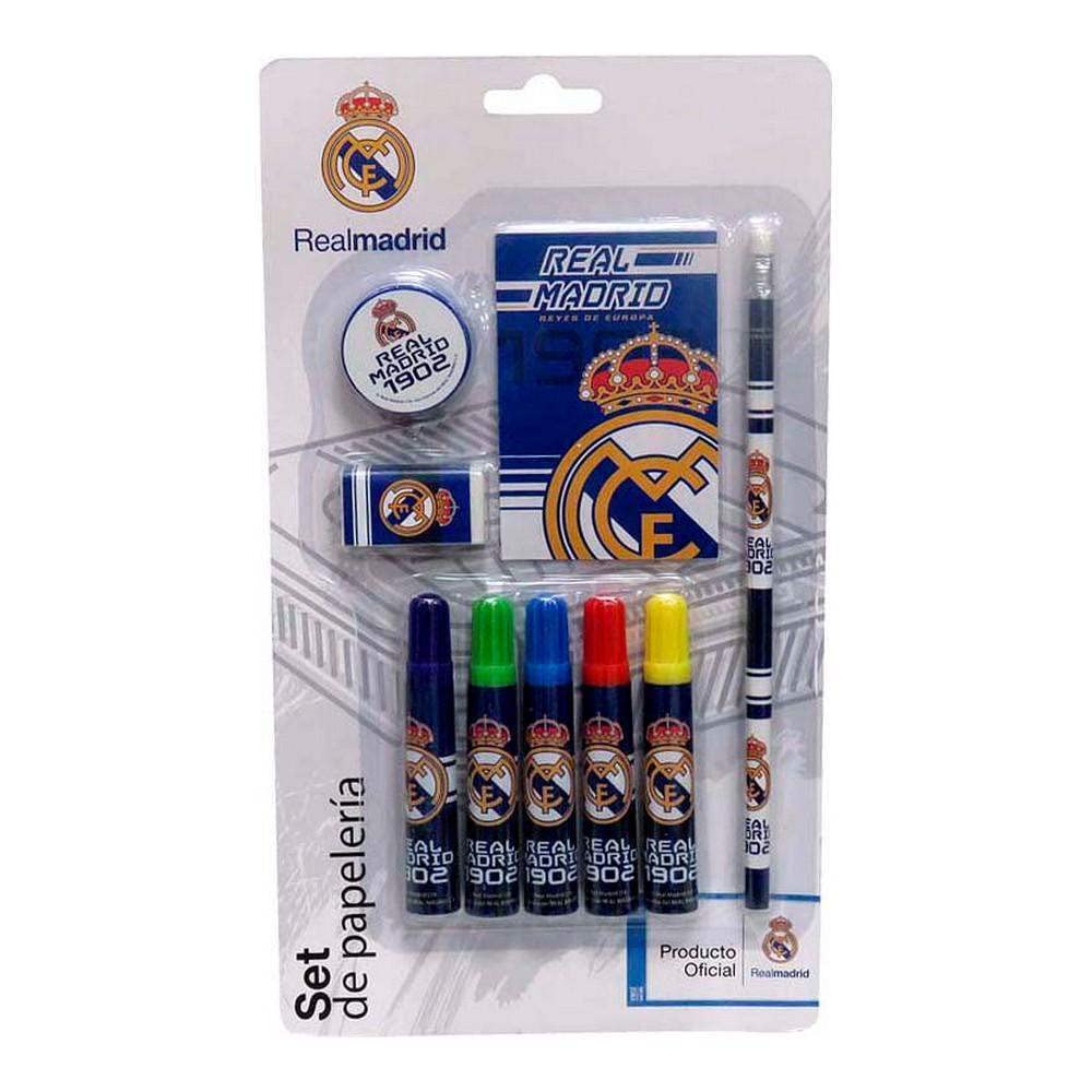 Real Madrid Stationery Set 9 Pieces Table Accessories Office ...