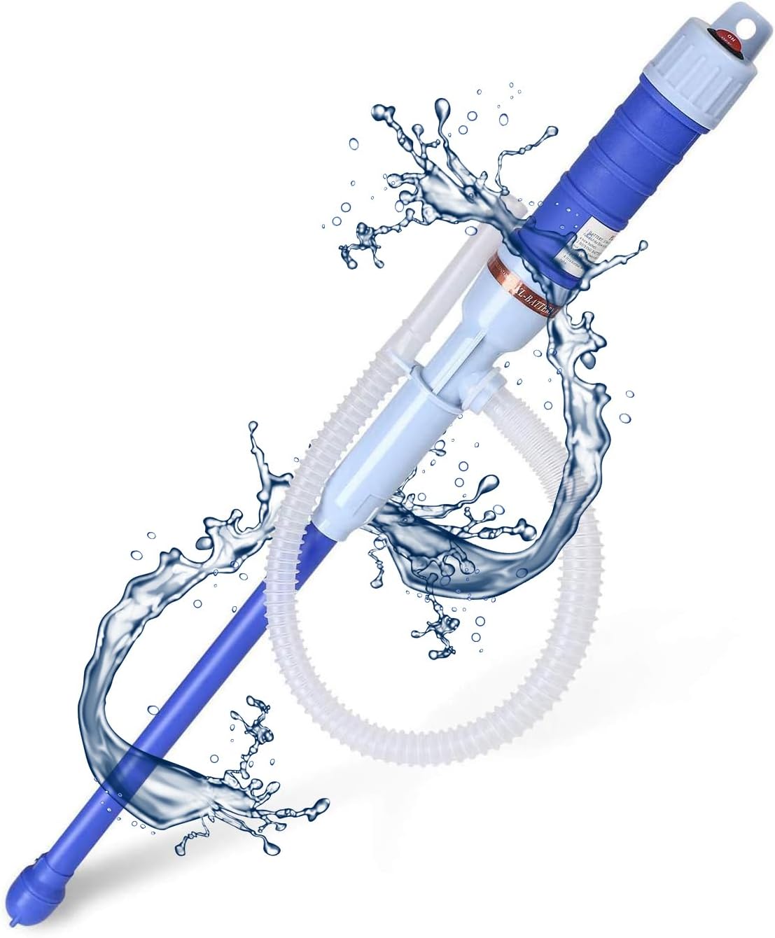 GEARZAAR Battery Operated Liquid Transfer Pump, Portable Hand Held ...