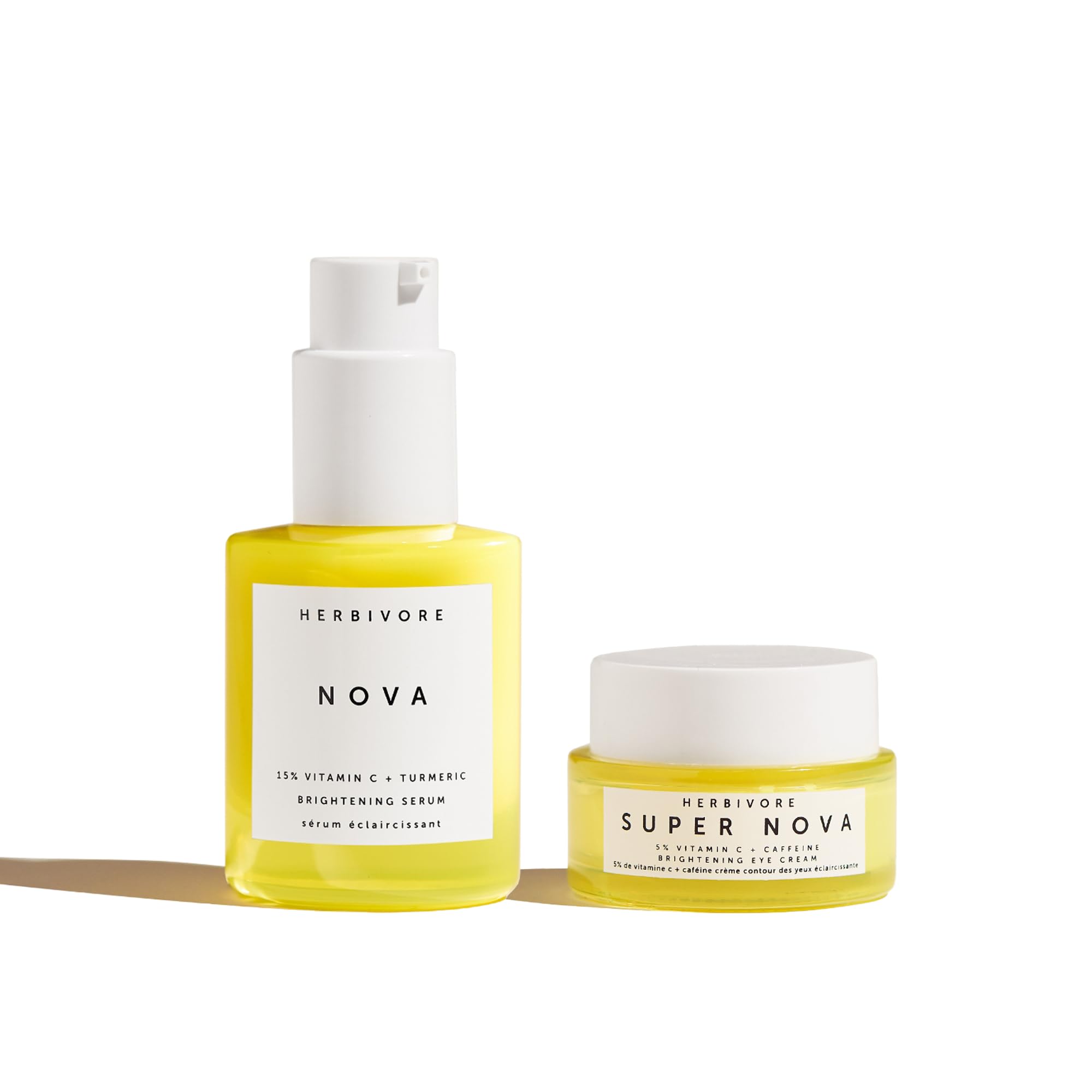 Amazon.com: HERBIVORE Brightening Skincare Regimen | Nova Serum + Super ...