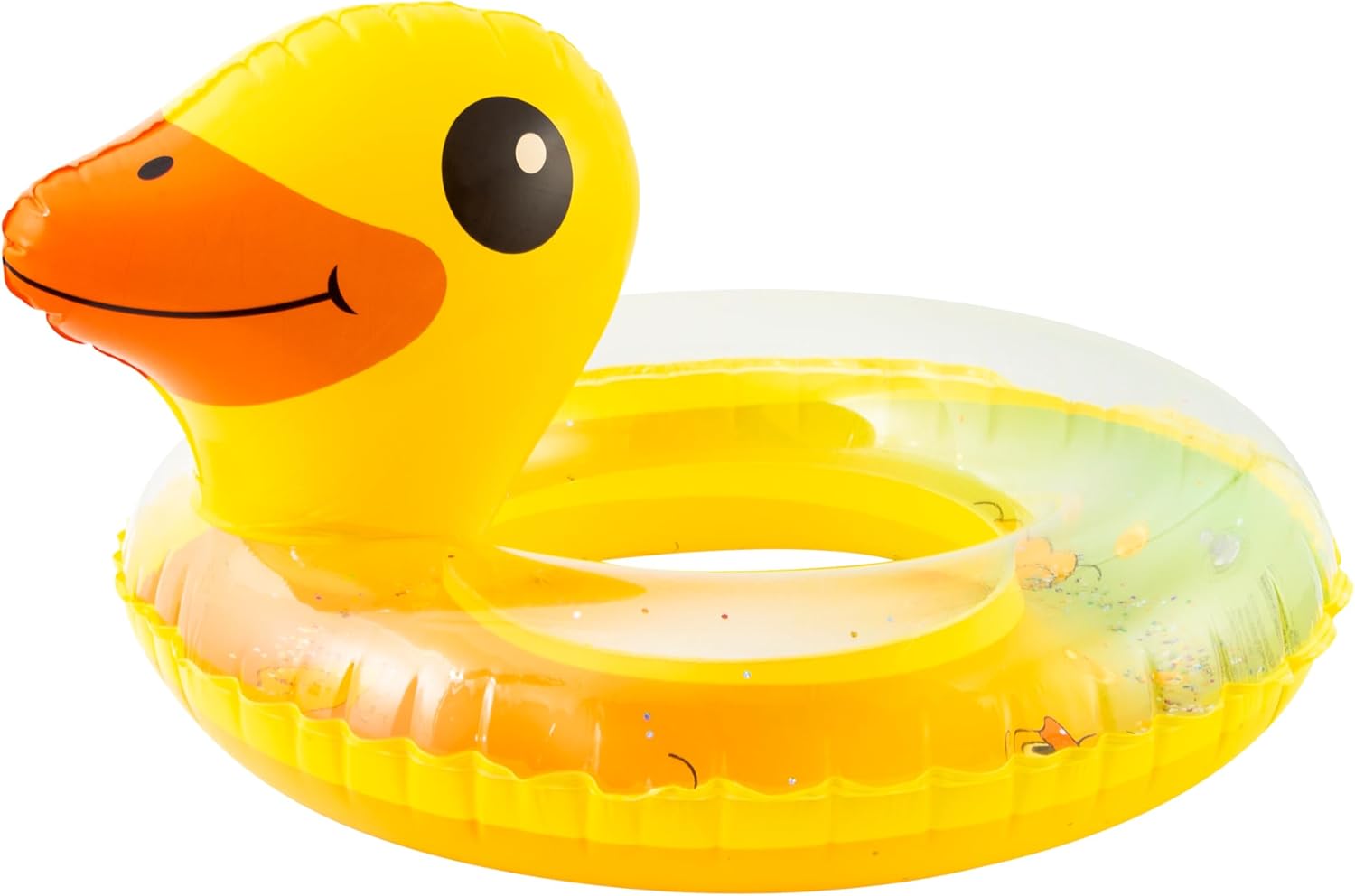Amazon.com: Zainpe Duck Inflatable Pool Float with Glitters Inflation ...