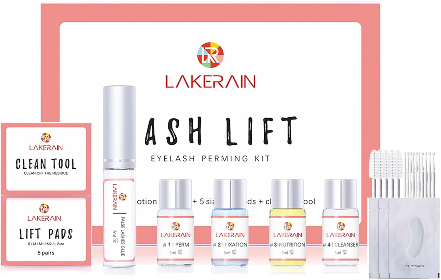 Lash Lift Kit，Eyelash Perm Kit，Professional Semi-permanent Eyelash Lift ...