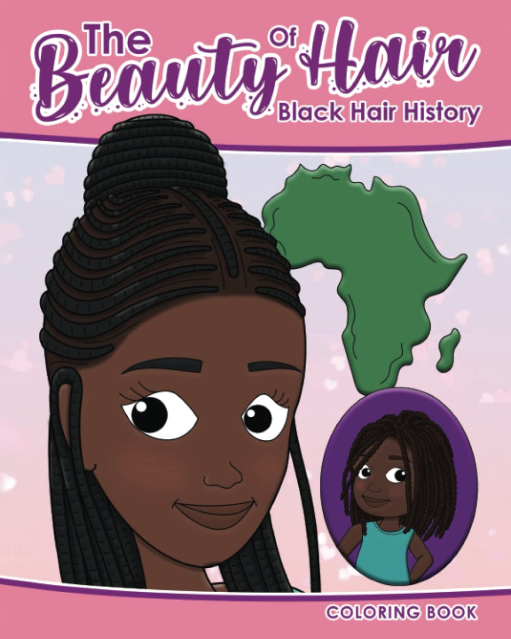 Amazon.com: The Beauty Of Hair In Color Hair History Coloring Book ...