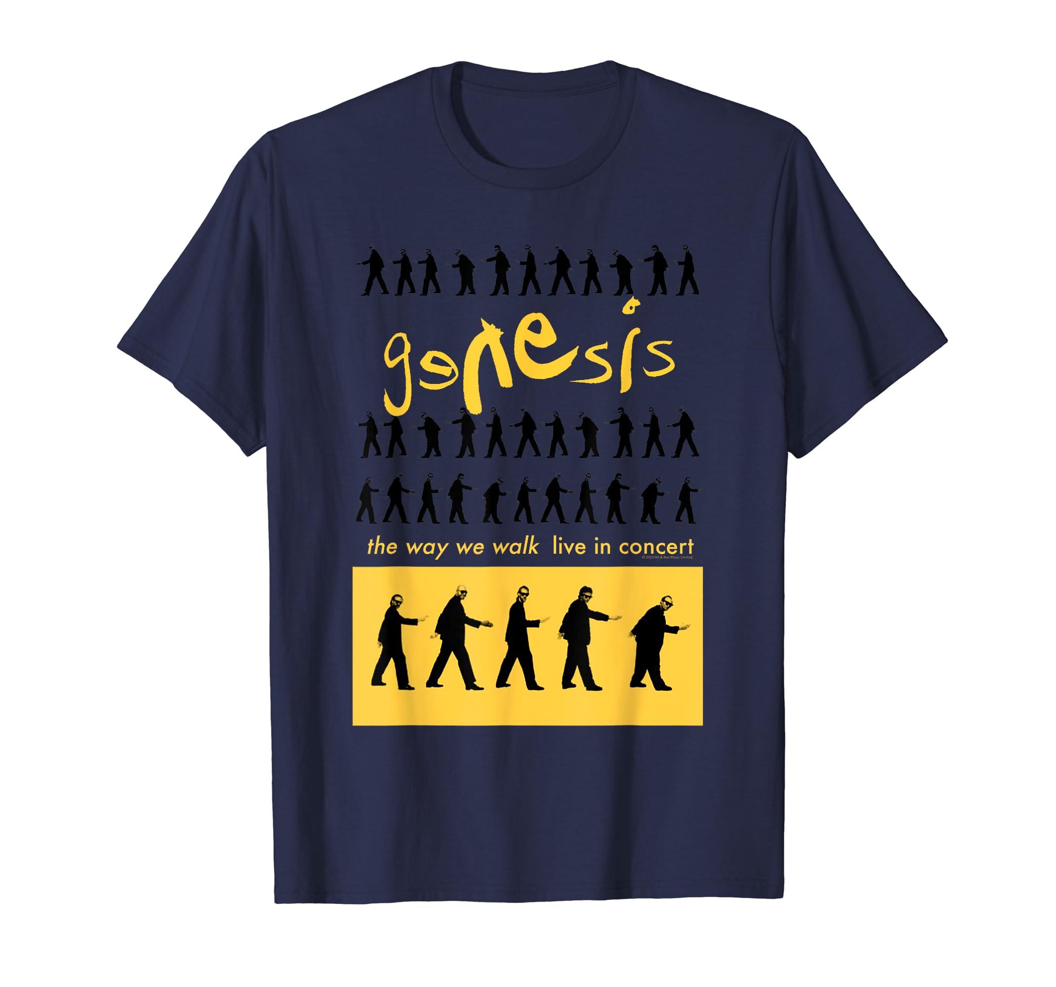 Amazon.com: Genesis Rock Music Band Live In Concert T-Shirt : Clothing ...